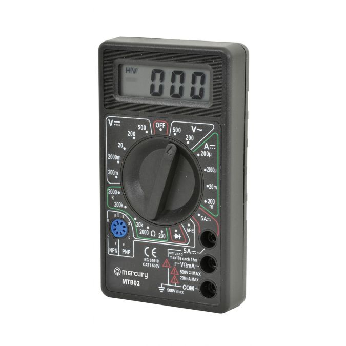 Professional Digital Multitester Multimeter Meter Voltage Multi Tester ...