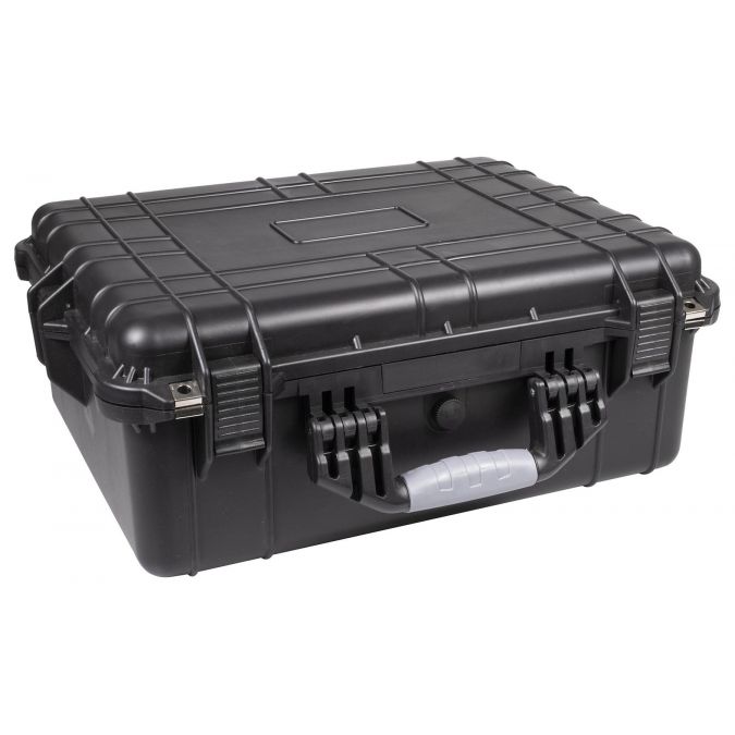 Waterproof Travel Flight Hard Carry Case Foam Tool Camera Storage Box Protective Black 425mm x ...
