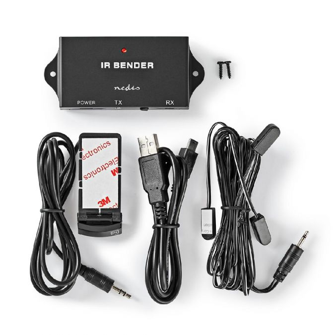 IR Remote Control Extender | 30 - 60 KHz | For 3 Devices | 7.0 m Range ...