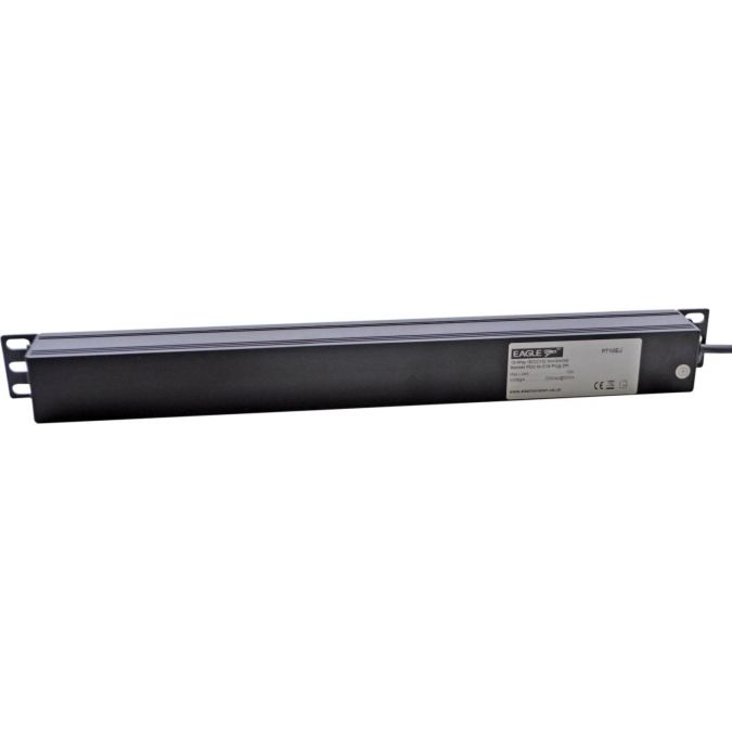 12-Way Horizontal IEC C13 Switched PDU 19-Inch 1U Power Distribution Unit 2m