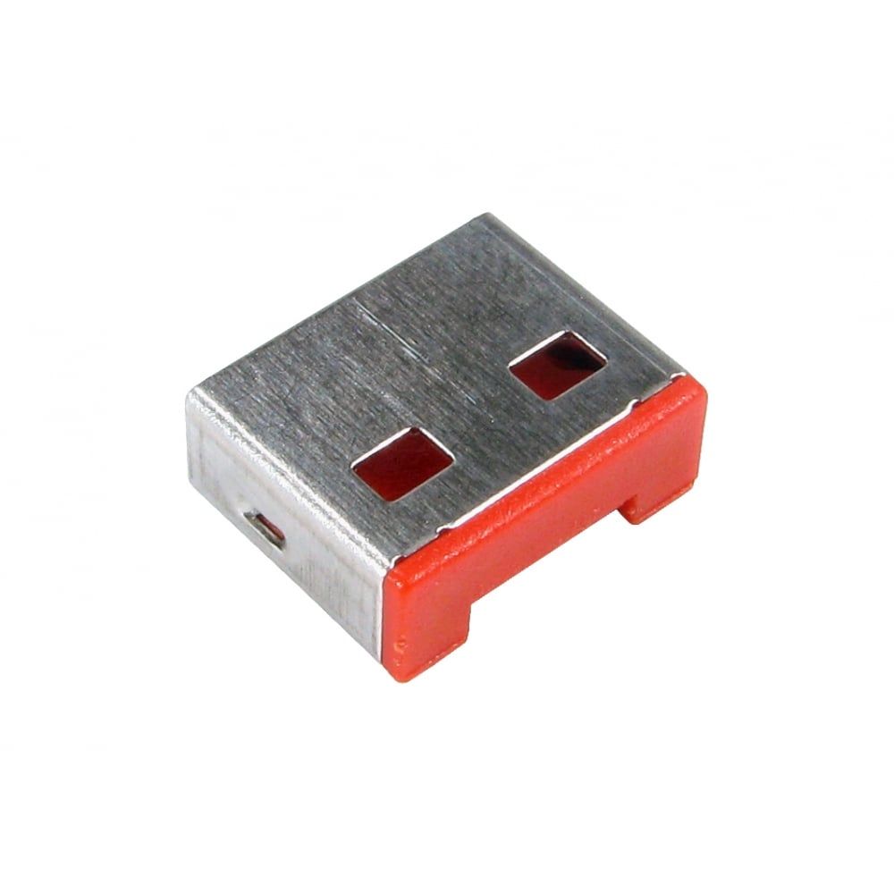 Ex-Pro® USB Port Blocker (without Key) - Pack of 10 locks - Red